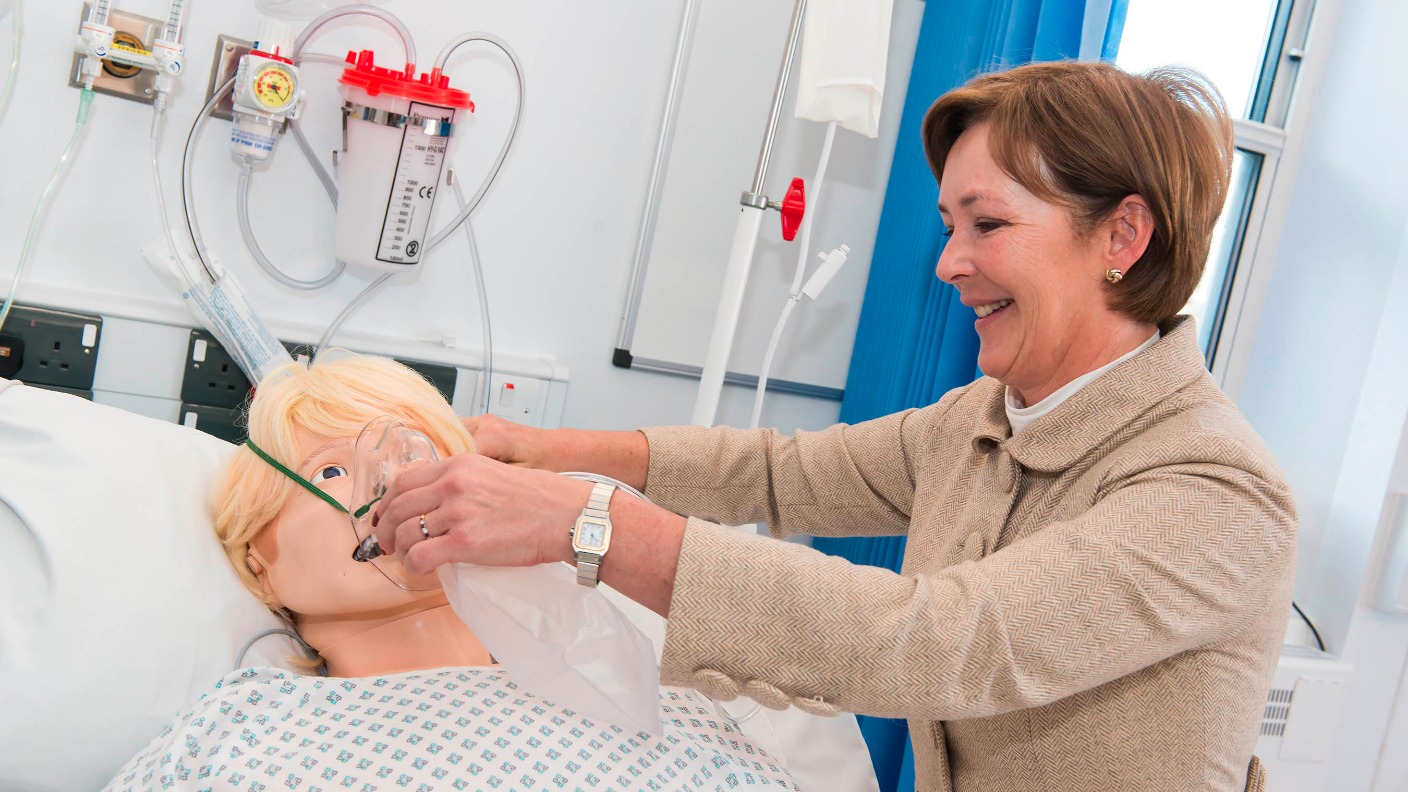 Duchess opens new simulation hub at Wansbeck hospital | ITV News Tyne Tees