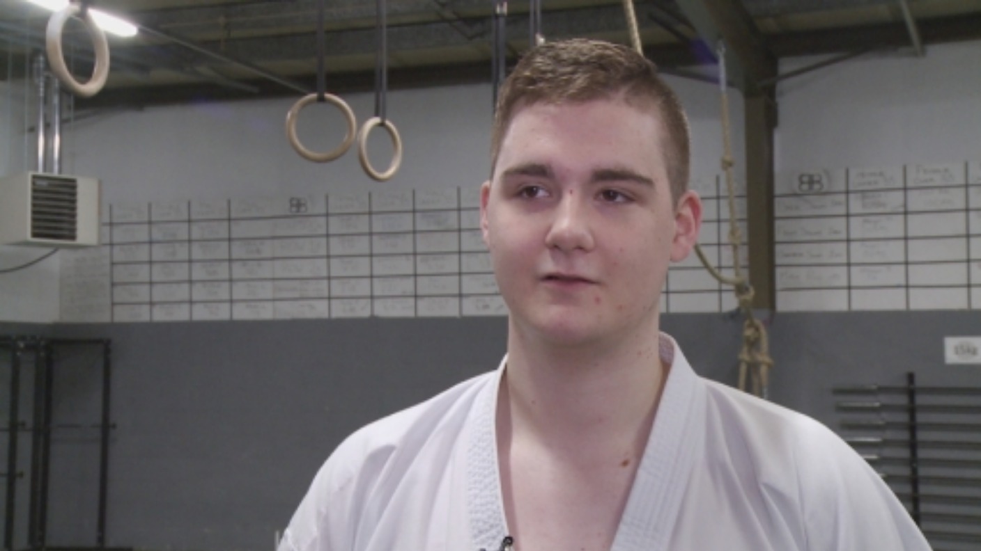 Brave karate kid is going for gold | ITV News Tyne Tees