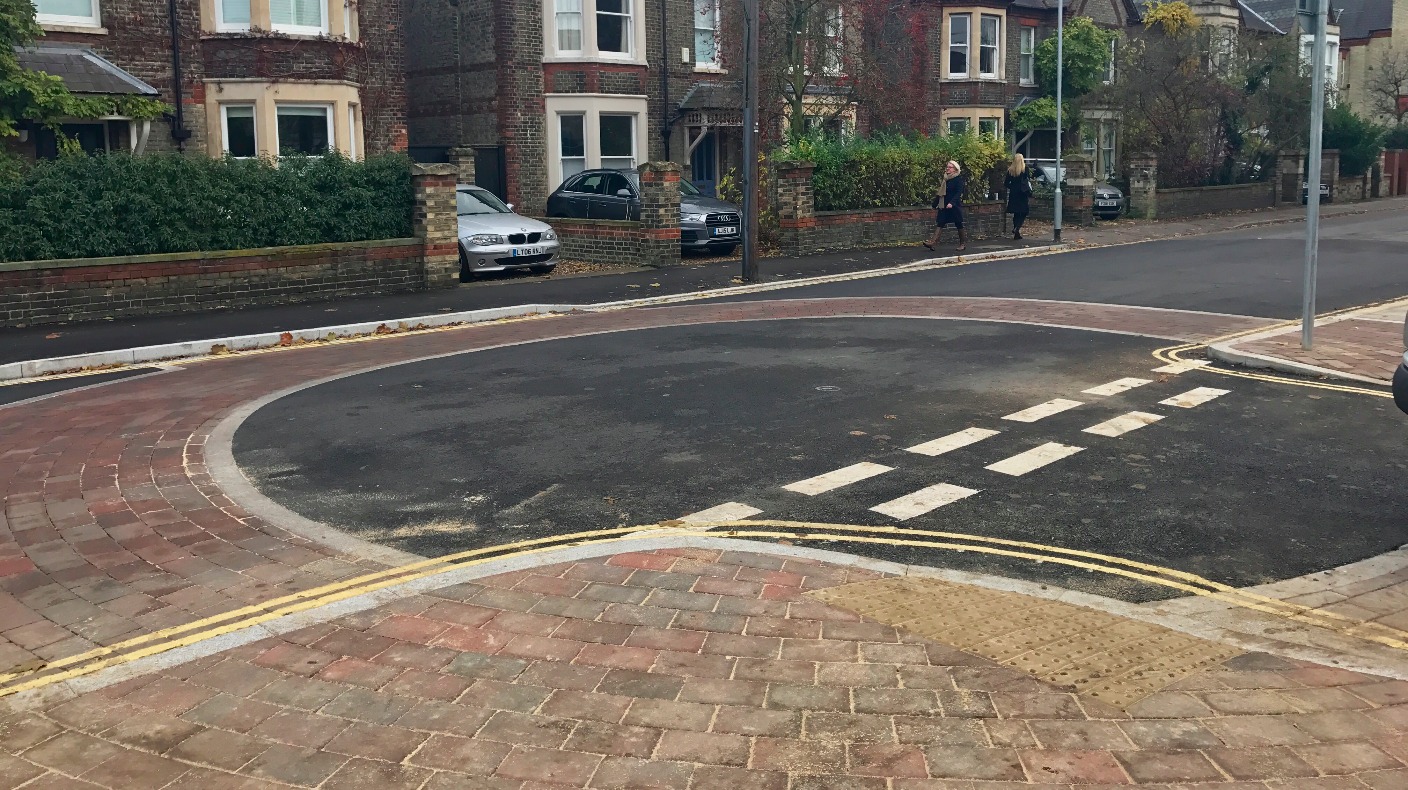 Can you see it? 'Ghost roundabout' in Cambridge designed to slow ...