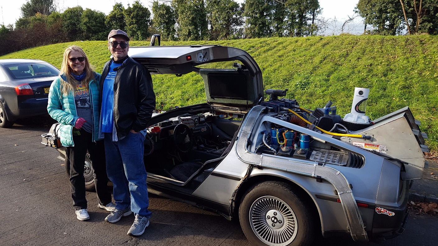 DeLorean comes ‘back to the future’ in Dunmurry | UTV | ITV News