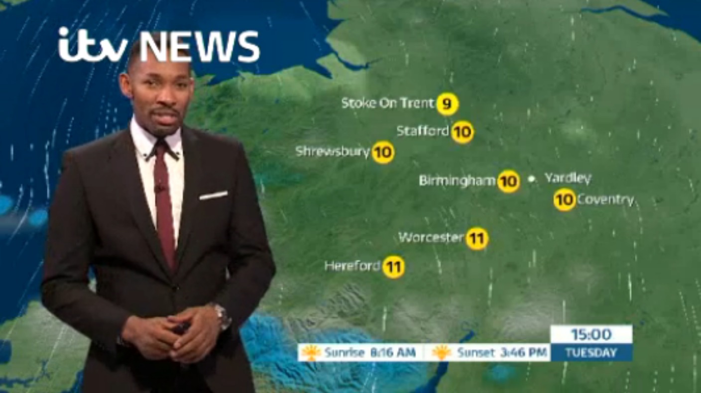 West Midlands Weather: Rain at times | ITV News Central