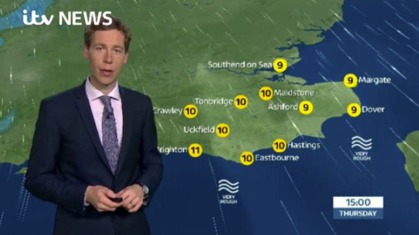 The latest forecast for the east of the Meridian region | ITV News Meridian