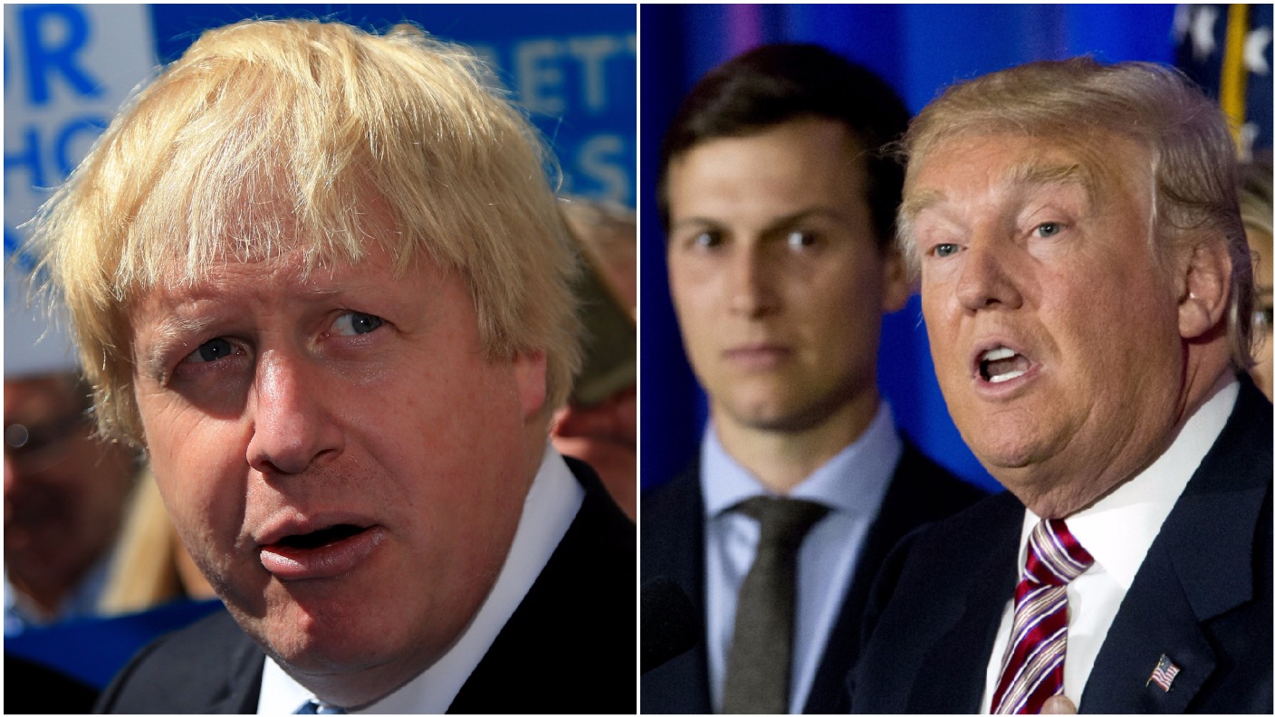 Boris Johnson holds talks with senior Trump team figures in New York ...