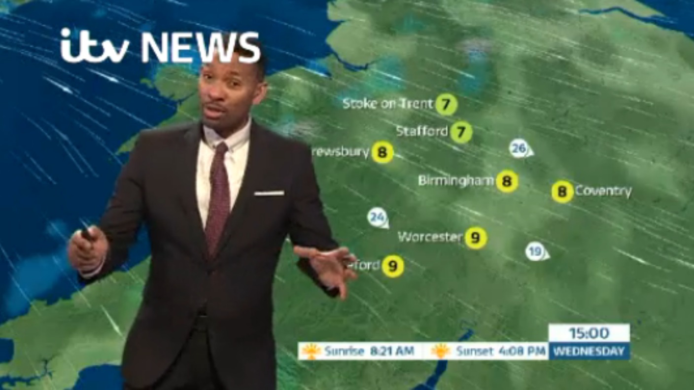 West Midlands Weather: Some snow in places | ITV News Central