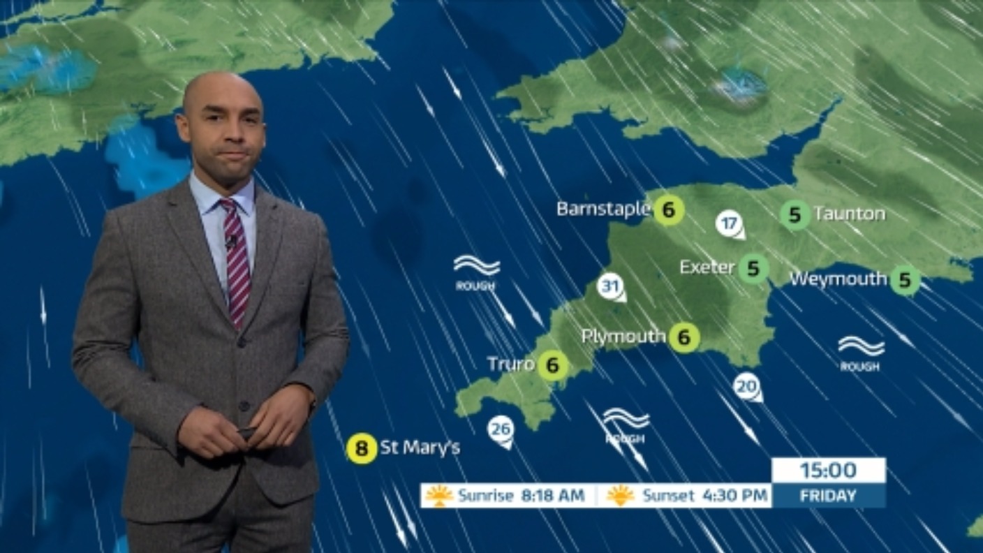 Friday's forecast for the South West | ITV News West Country