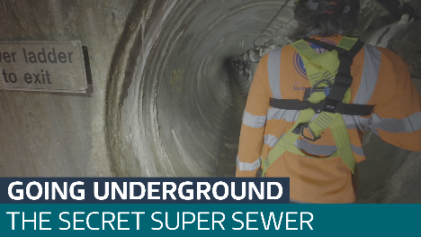 We go inside one of the largest sewers in the country that's tackling ...