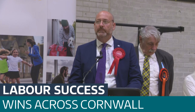 Labour win four seats in Cornwall - Latest From ITV News