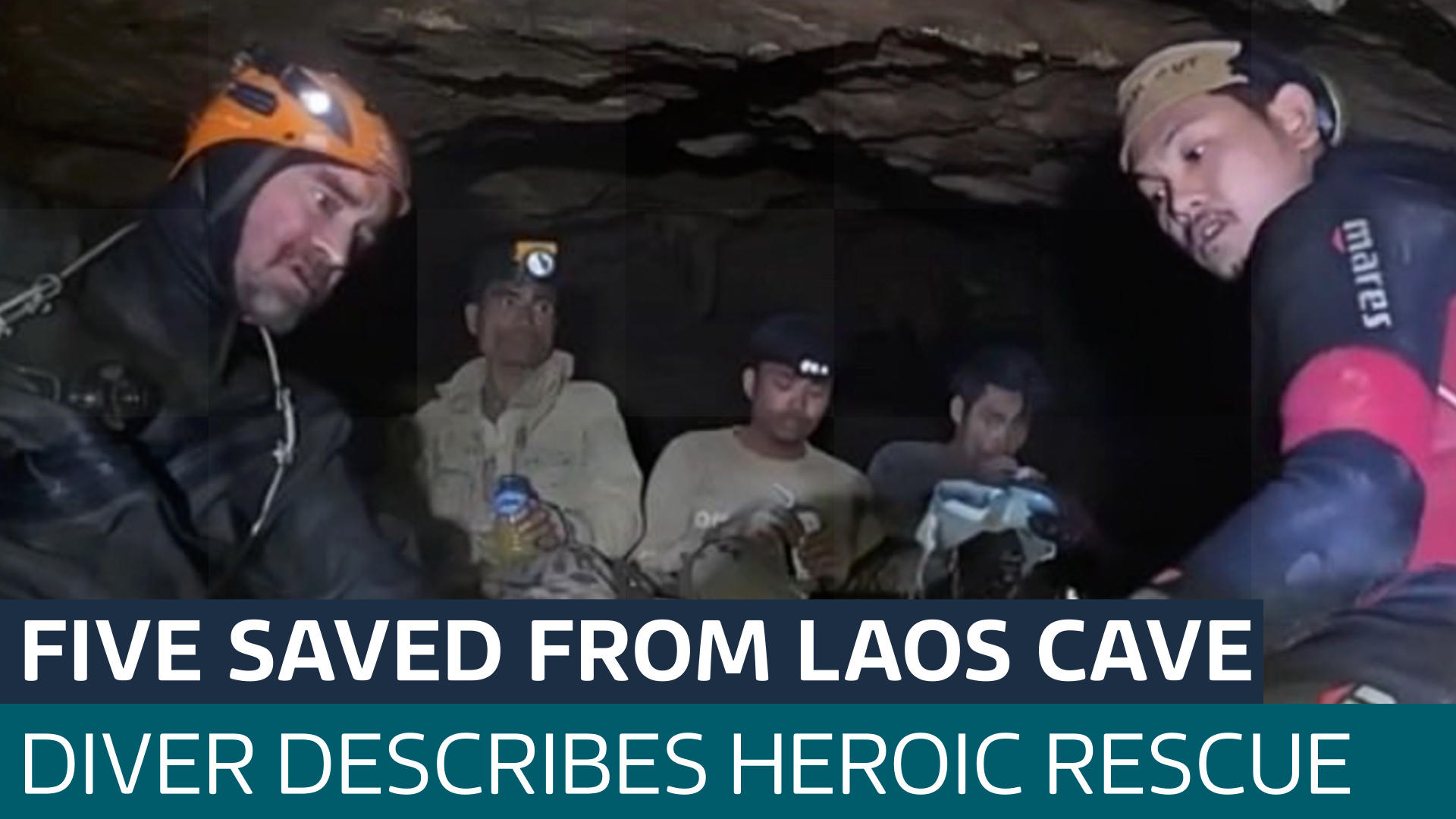Five more villagers in Laos saved from flooded cave in daring rescue ...