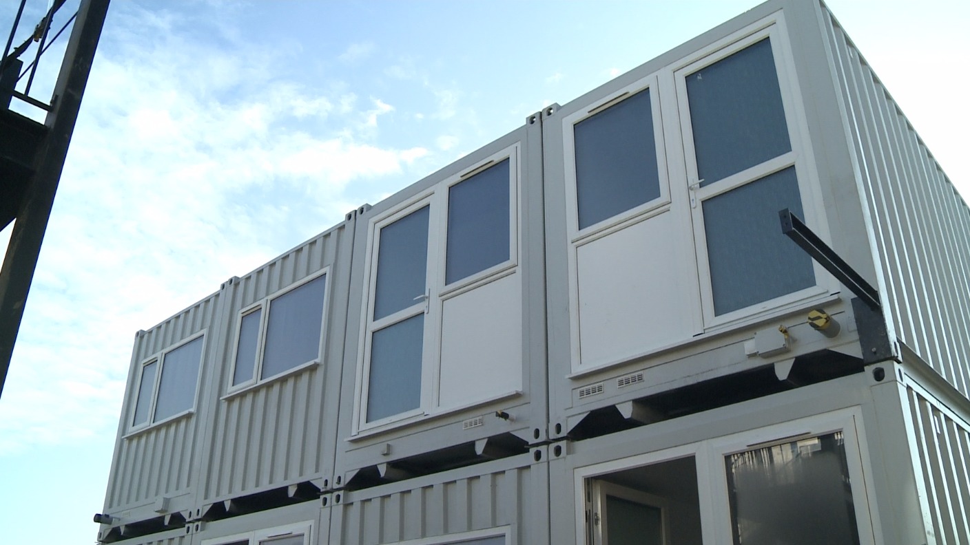 Anger over shipping containers used to ease housing shortage | ITV News ...