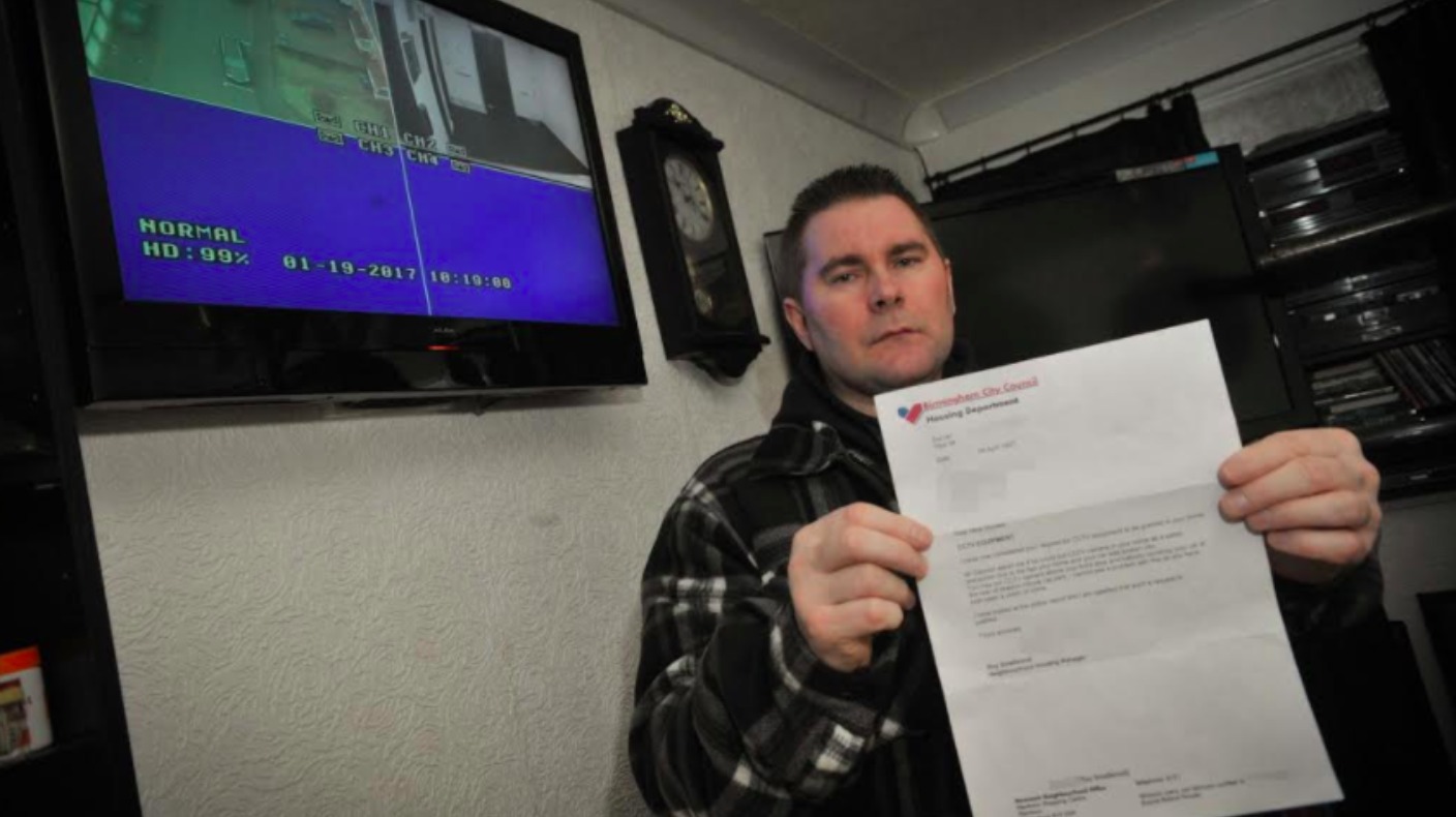 Disabled man told to remove CCTV cameras | ITV News Central