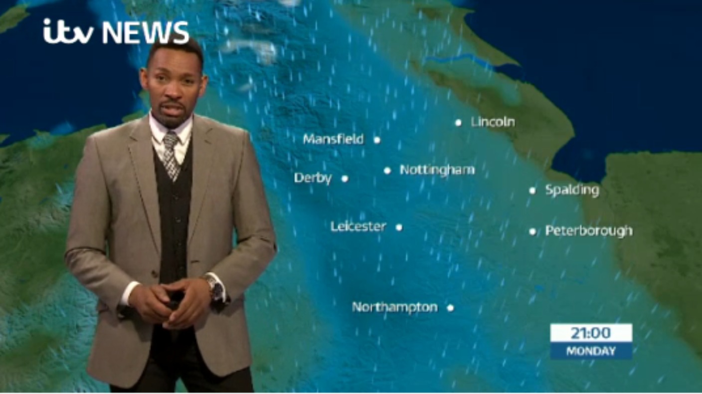 East Midlands Weather: Outbreaks of rain tonight | ITV News Central