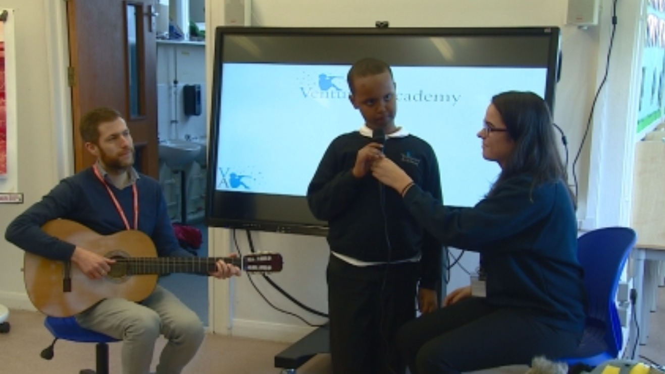 Autistic boy speaks first words after learning to sing | ITV News West ...