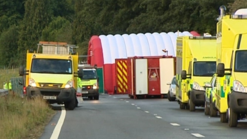 Three die after coach from Merseyside crashes | ITV News Granada