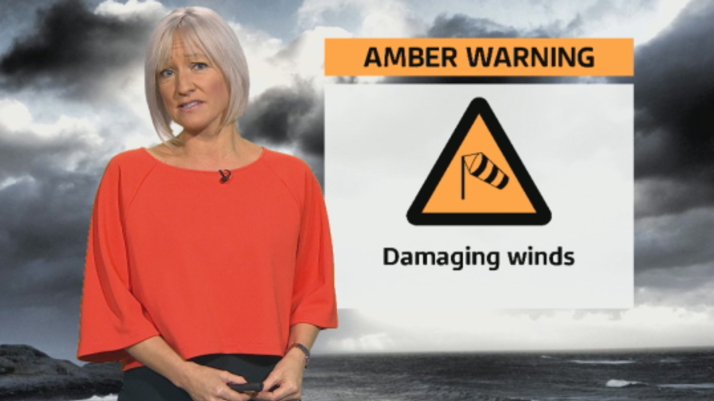 Wales Weather: Amber warning still in place! | ITV News Wales