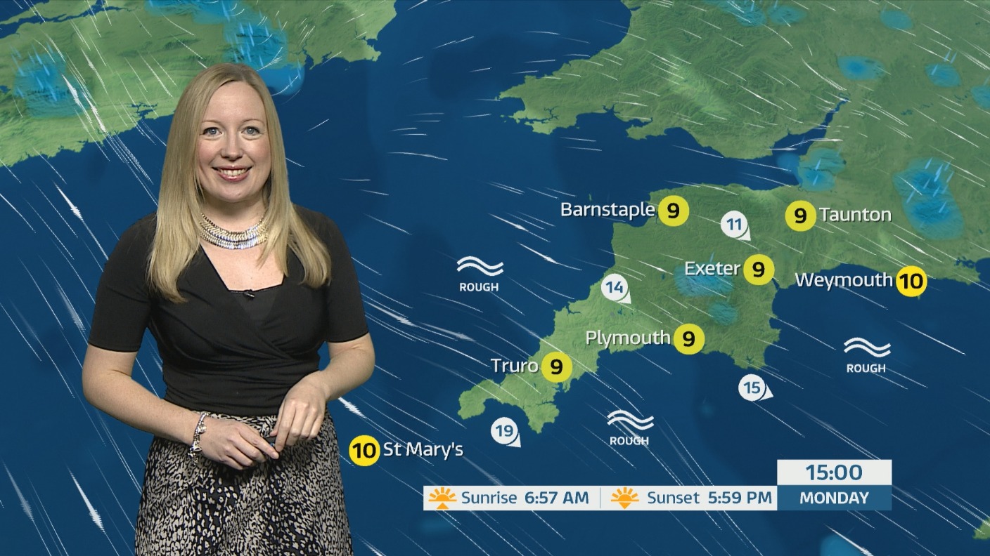 Wet and windy at times | ITV News West Country