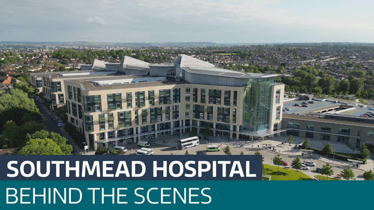 Behind the scenes at Southmead Hospital - Latest From ITV News