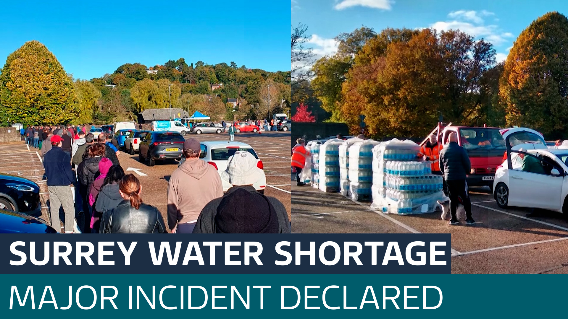 Major incident declared in Surrey as thousands left without water after ...