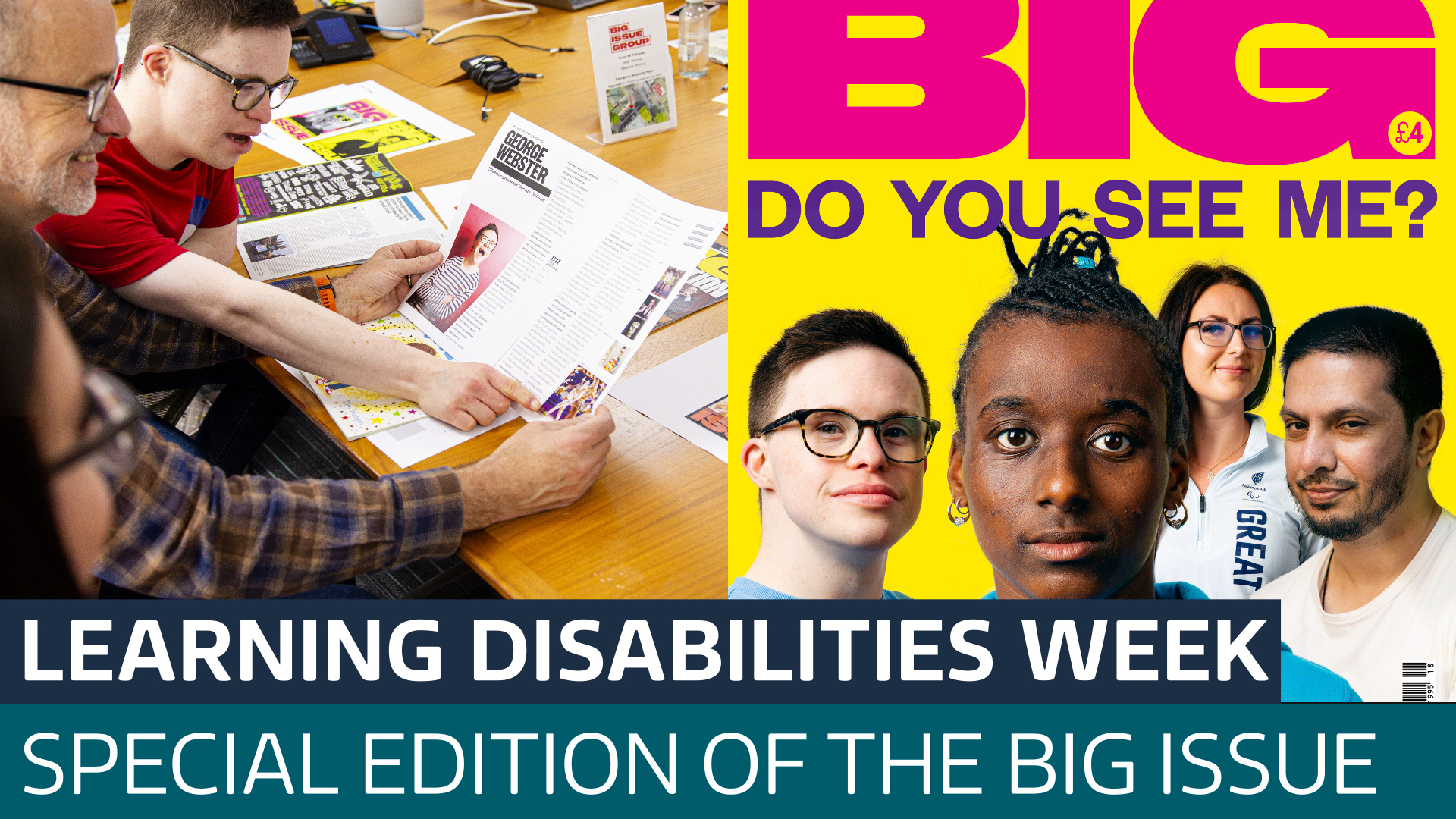 Latest edition of the Big Issue put together by people with learning ...
