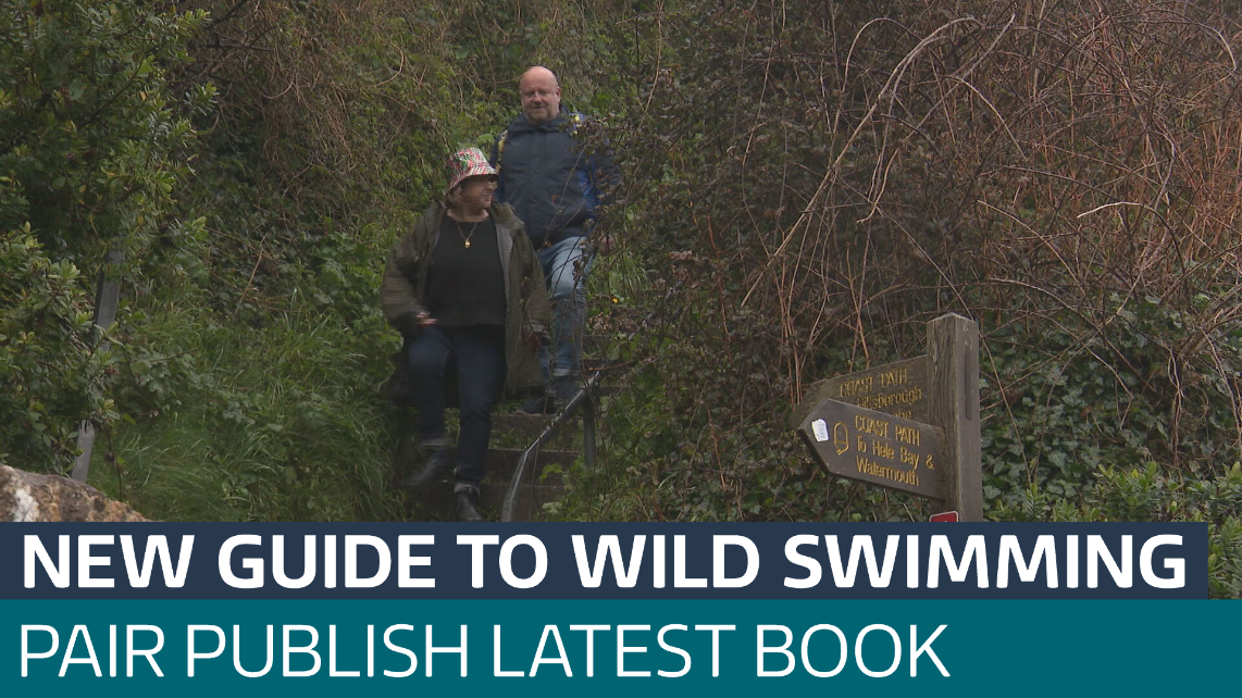 West Country pair release new book detailing walks and wild swims ...