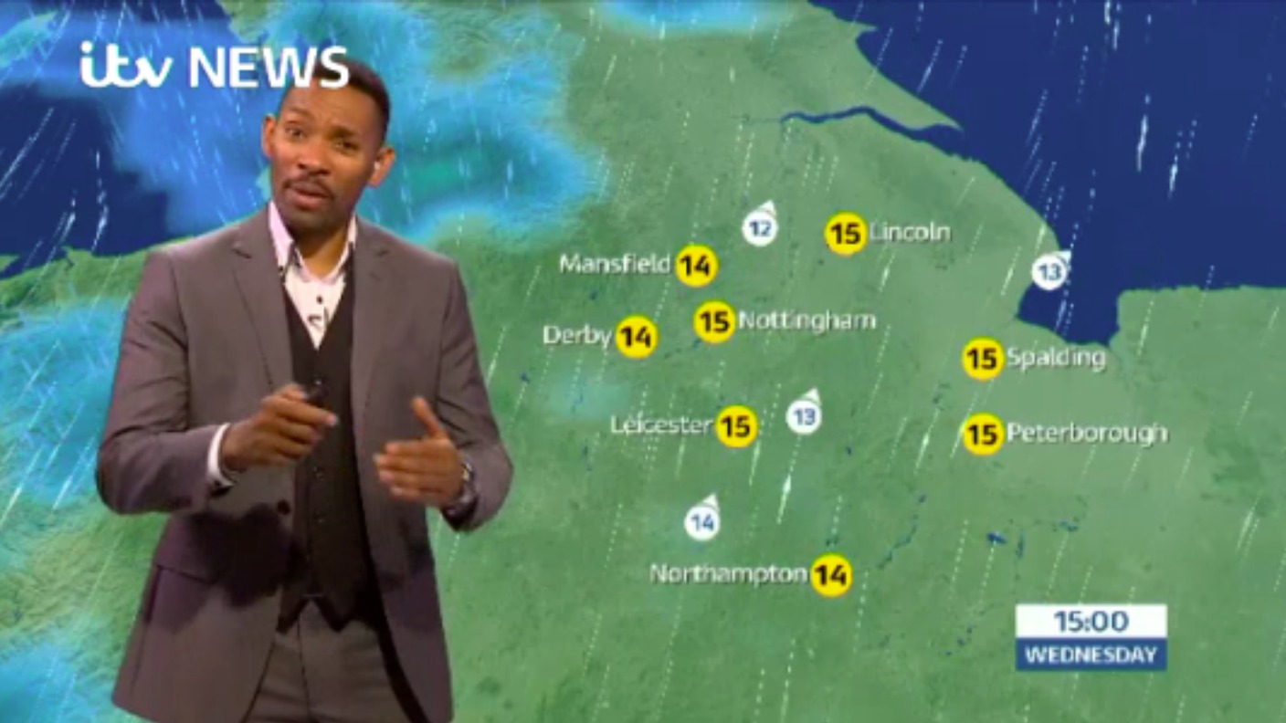 East Midlands Weather: Cloudy with light outbreaks | ITV News Central