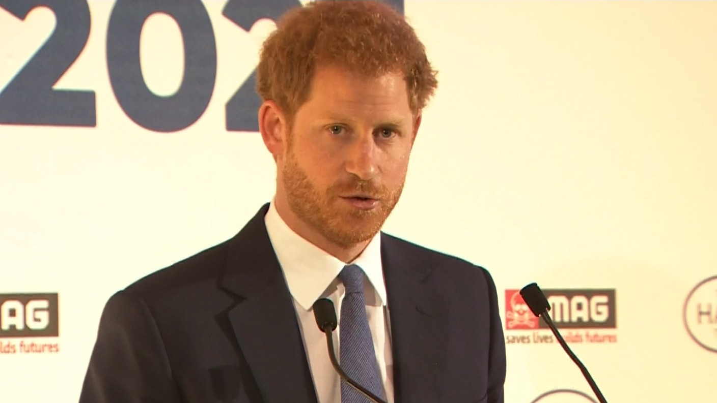 Prince Harry's landmine speech a touching tribute to Diana | ITV News