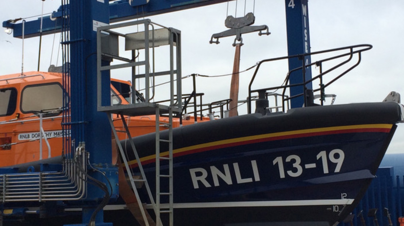 'Historic' arrival of new Workington lifeboat | ITV News Border