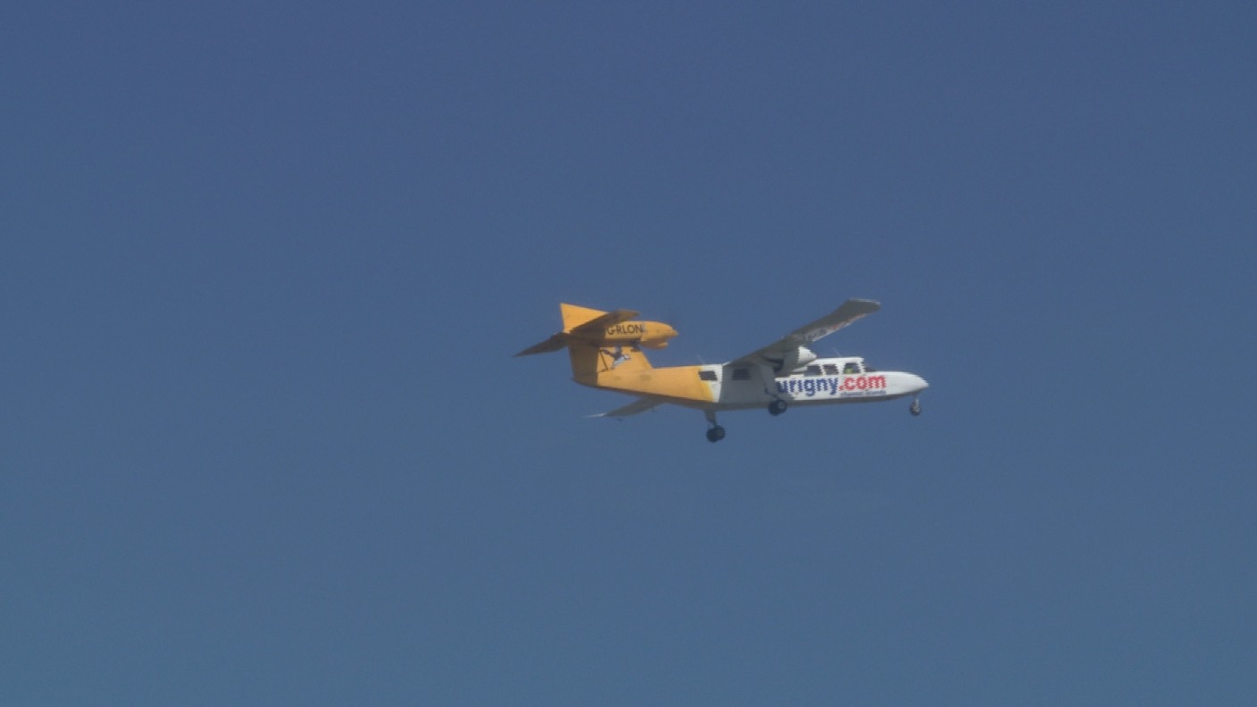 Aurigny's iconic Trislander takes last flight | ITV News Channel