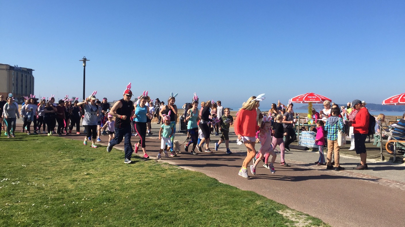 Almost a hundred islanders hop, run and walk for charity in Jersey ...