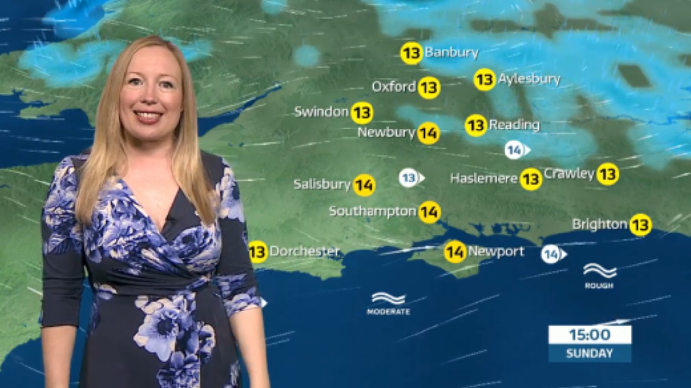 Philippa has Sunday's weather for the west | ITV News Meridian