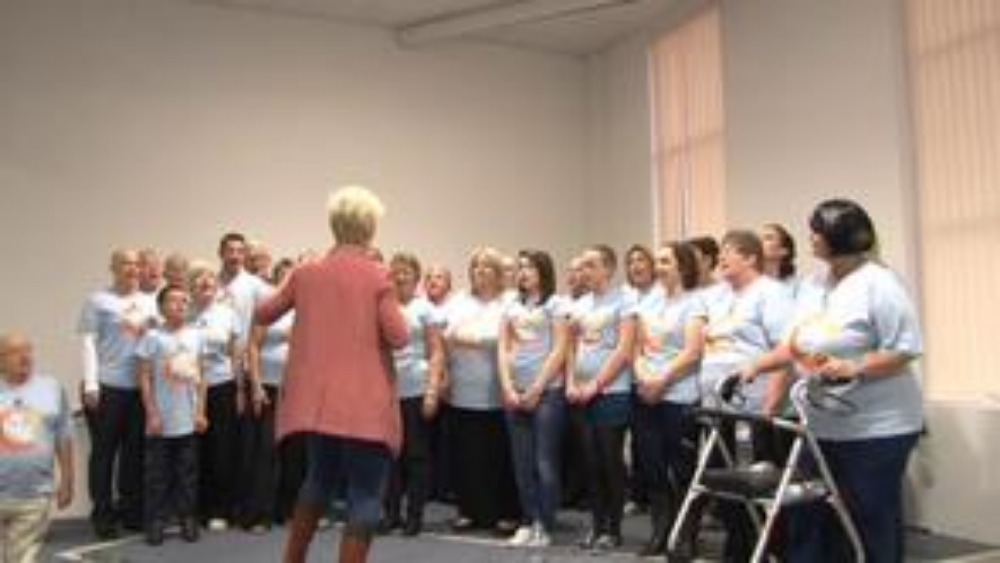 Charity's choir for people with cancer | ITV News Wales