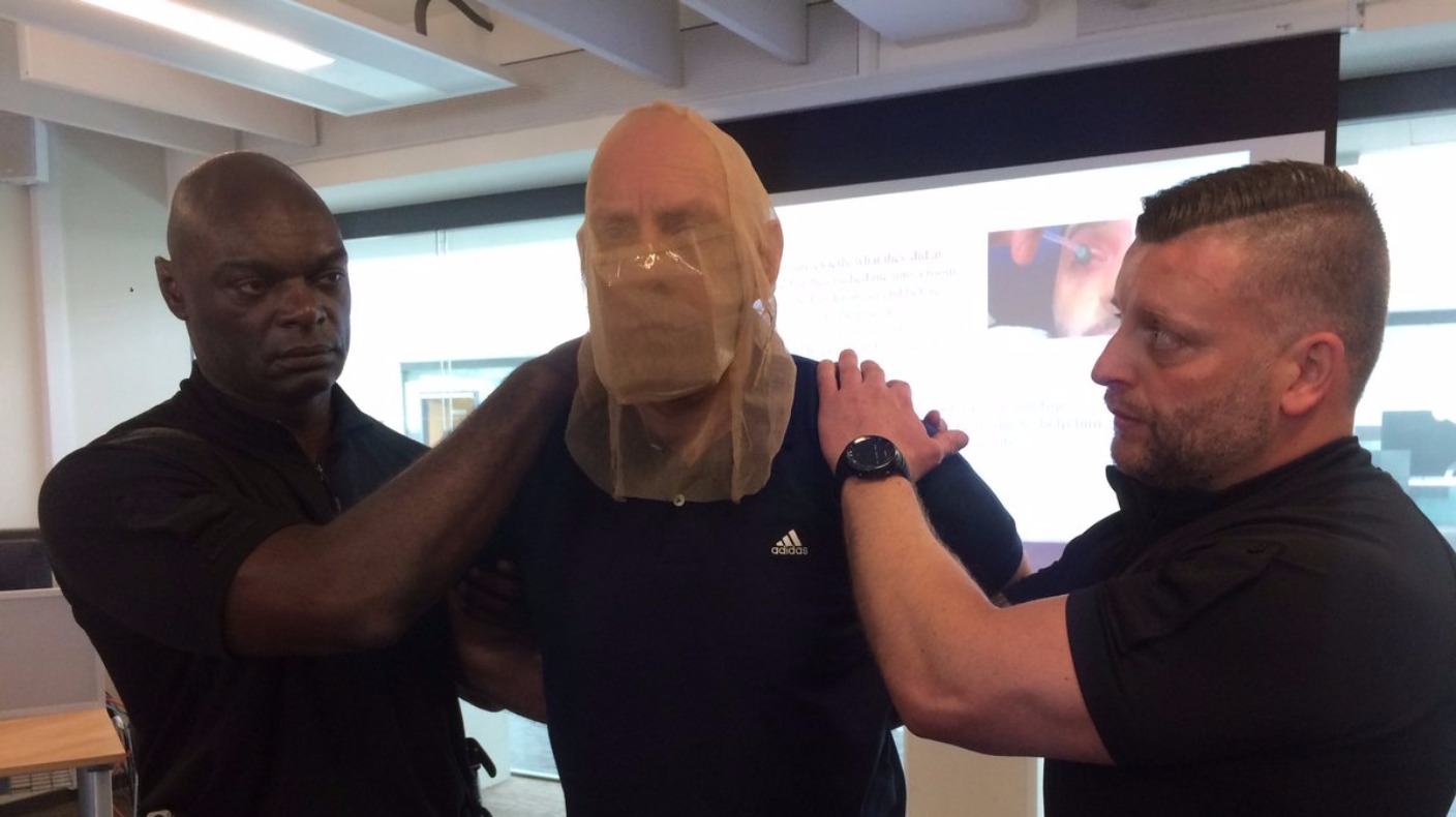 Police force to begin spit guard trial | ITV News Calendar