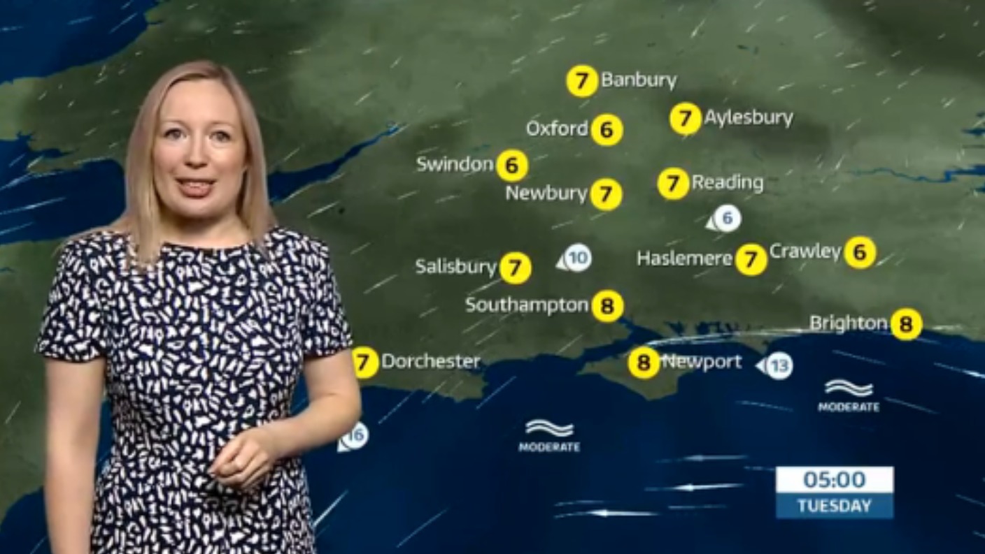 Monday evening's weather for the west | ITV News Meridian