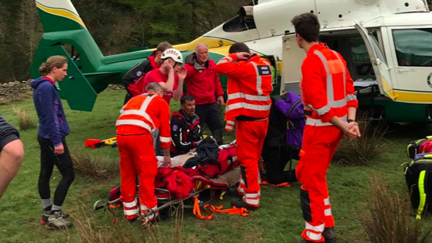 Man survives 300-foot fall from Lake District crag | ITV News Border