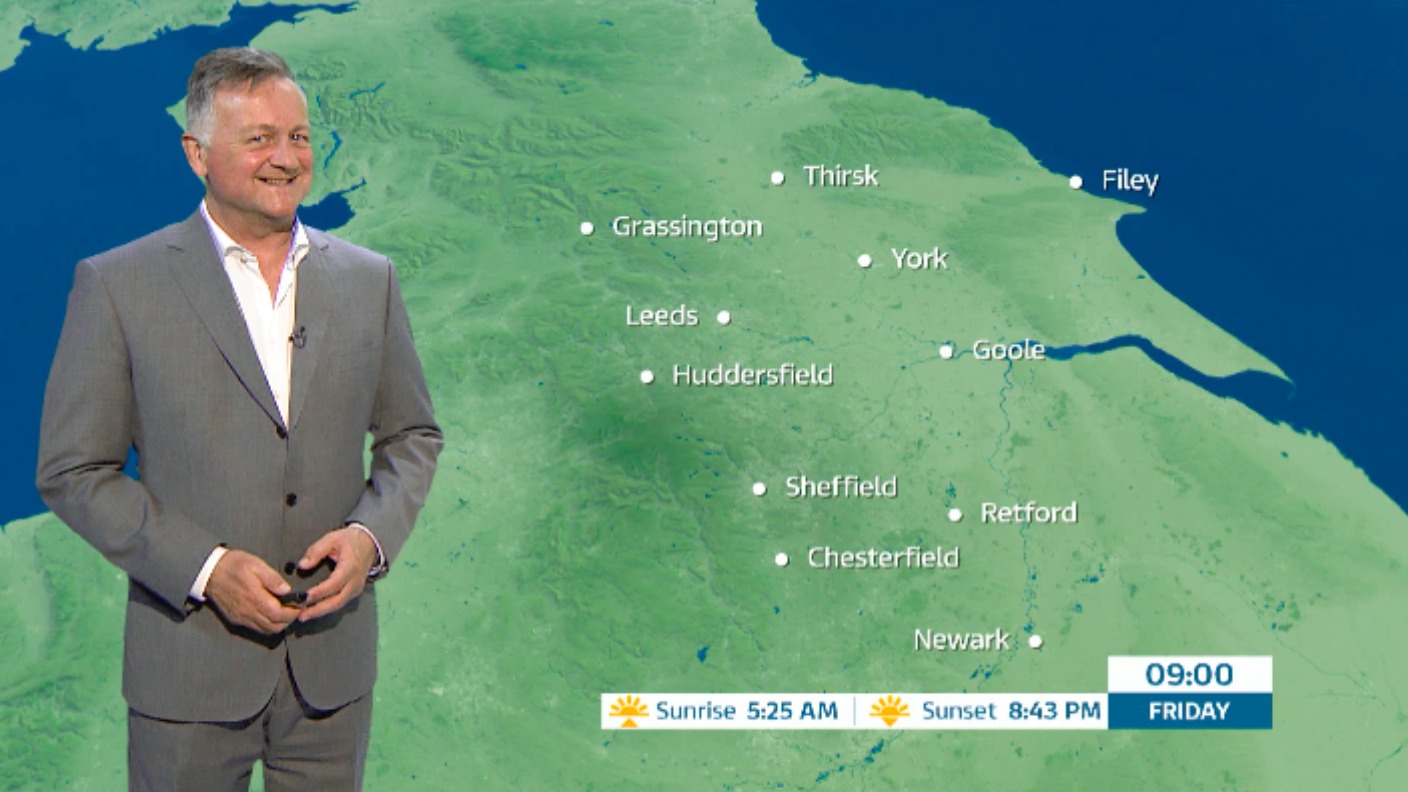 Early morning weather forecast with Jon Mitchell | ITV News Calendar