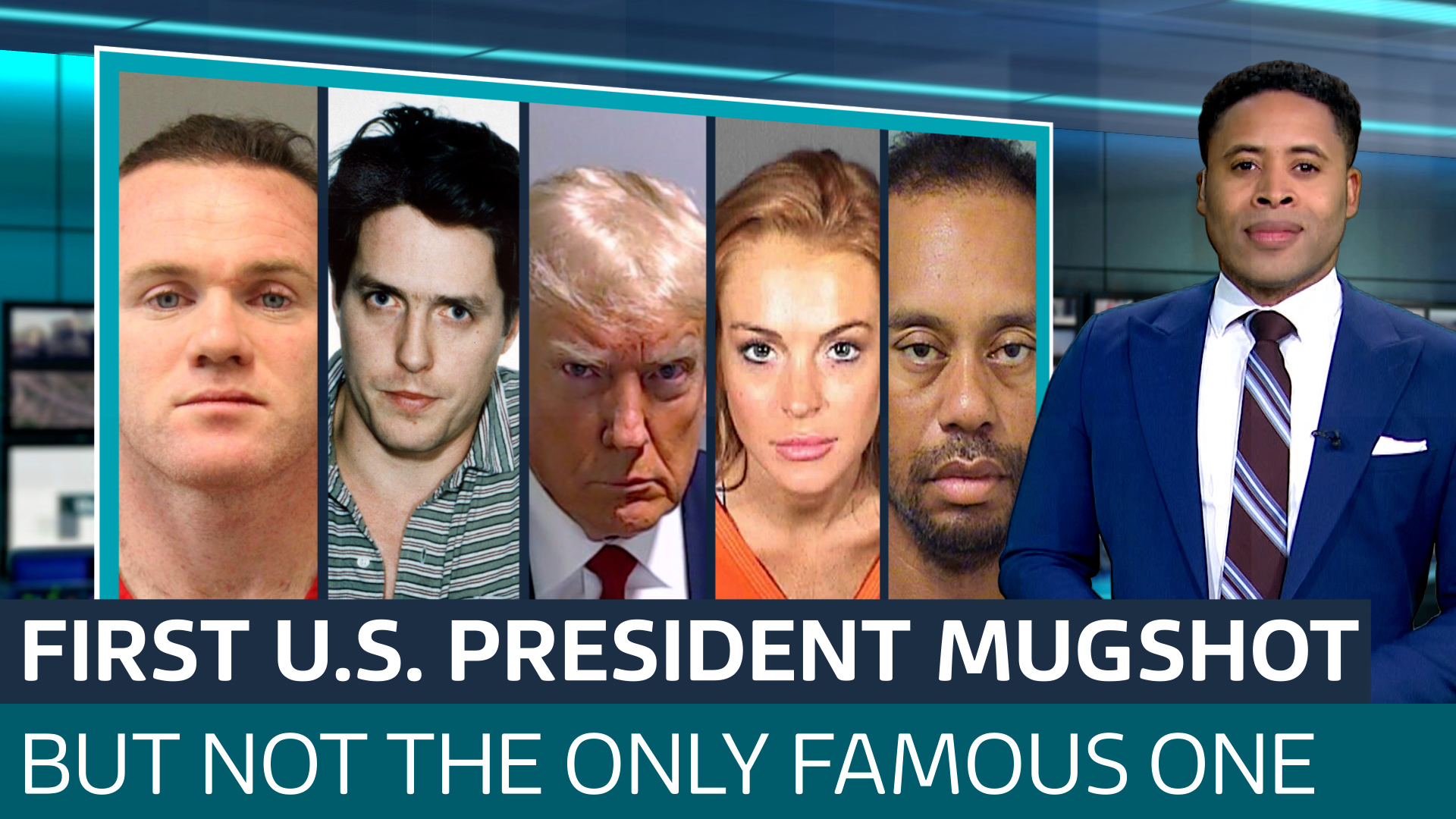 Famous mugshots: Donald Trump joins the album of notorious arrest ...