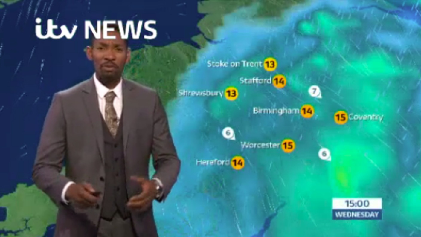 West Midlands Weather: Further spells of rain today | ITV News Central