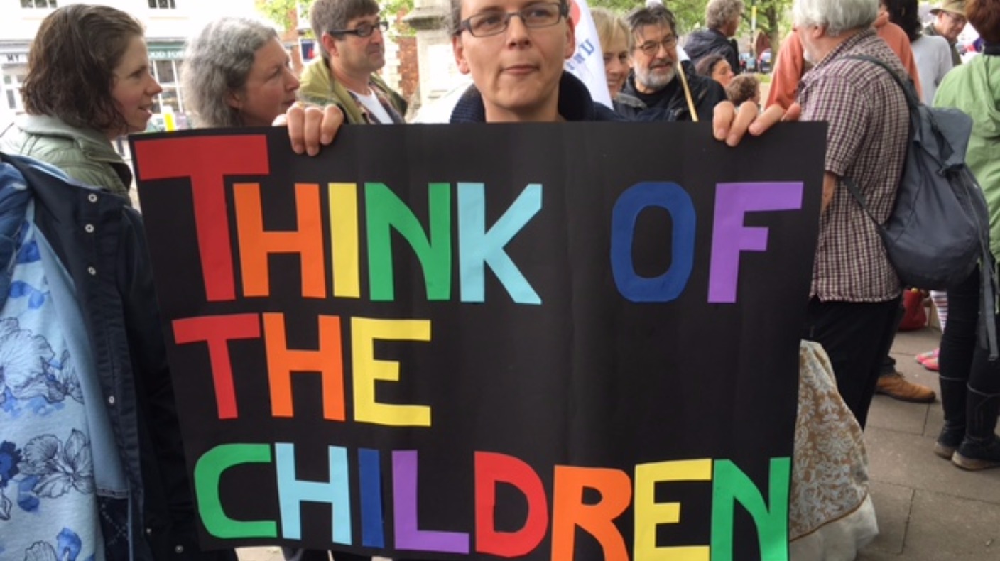 Devon town protests over education cuts | ITV News West Country