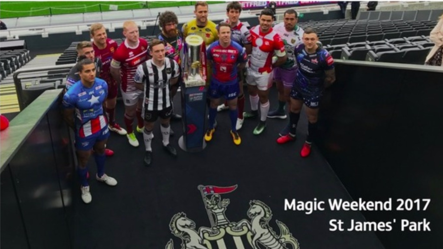 Super League Magic Weekend fans arrive in Newcastle | ITV News Tyne Tees