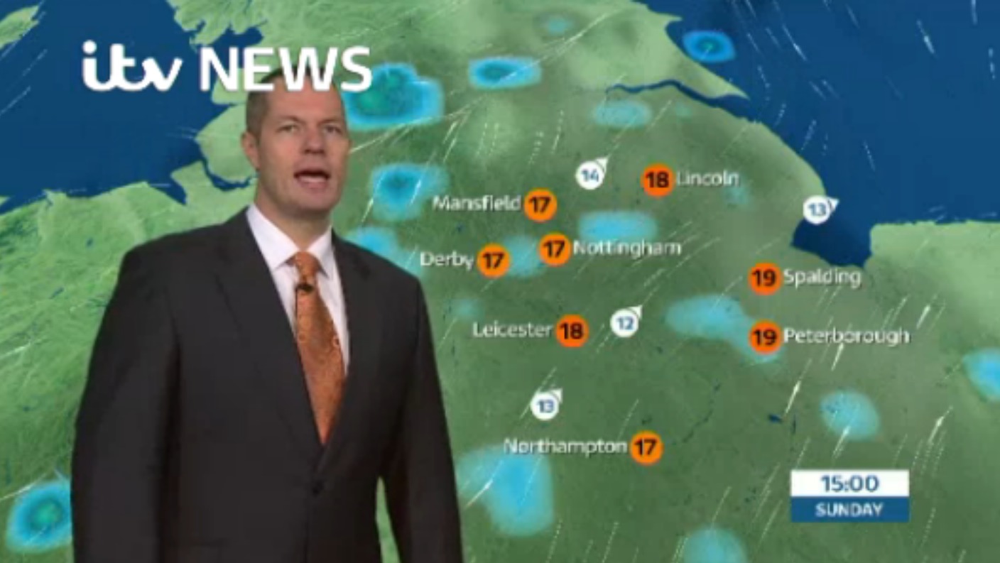 East Midlands Weather: Sunny spells and showers | ITV News Central