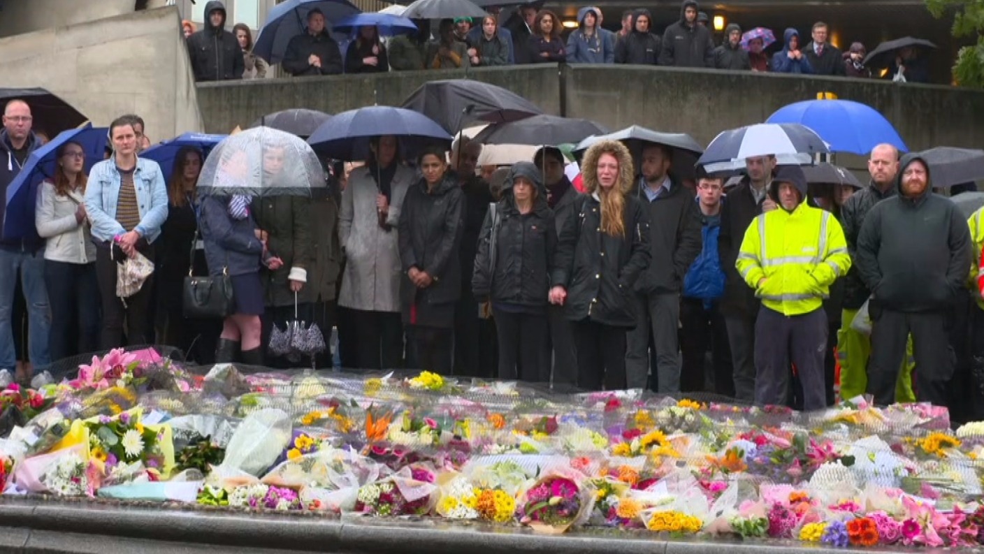 Nation pauses to remember London Bridge attack victims | ITV News