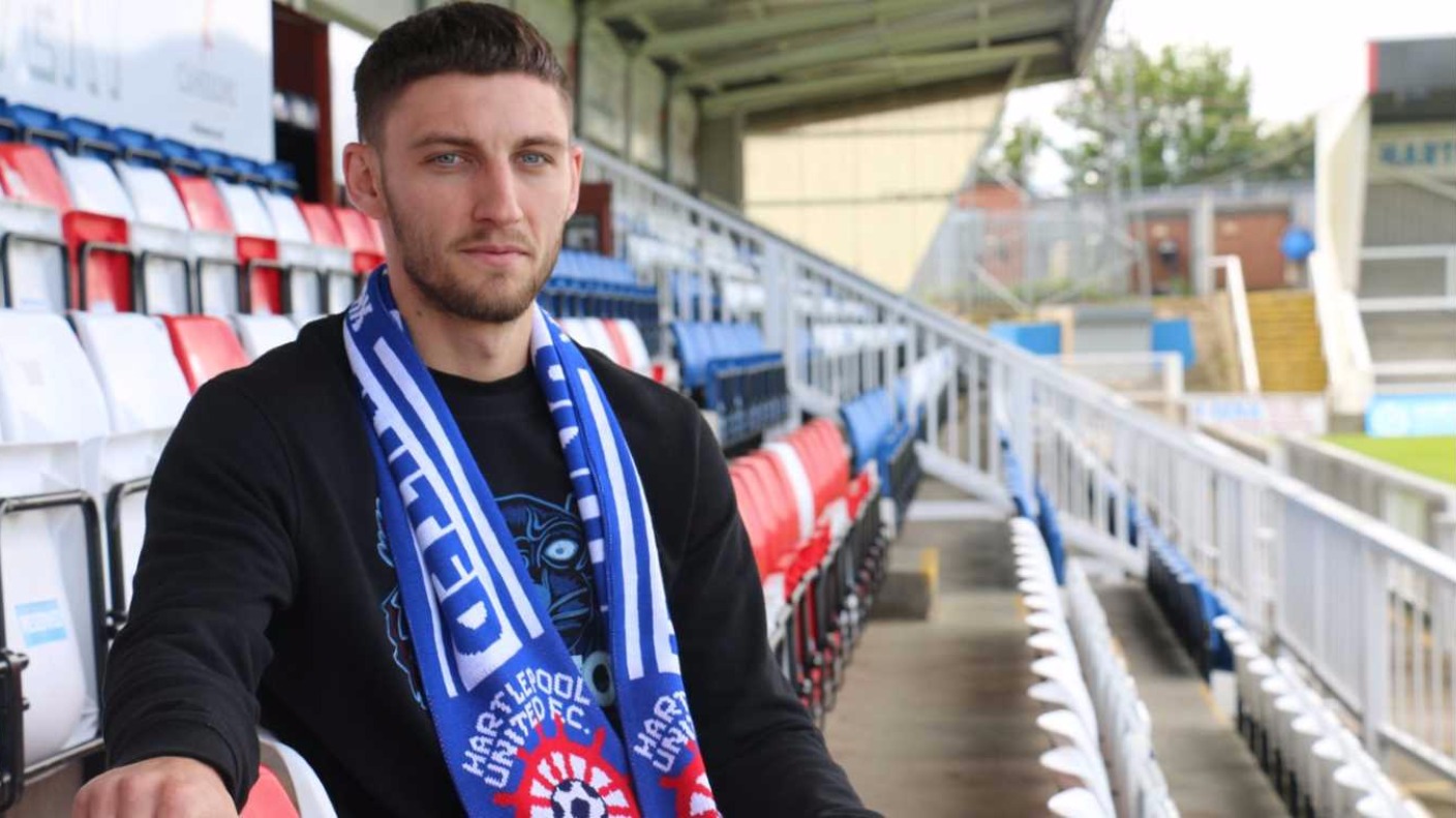 Hartlepool United sign frontman Jake Cassidy | ITV News Tyne Tees