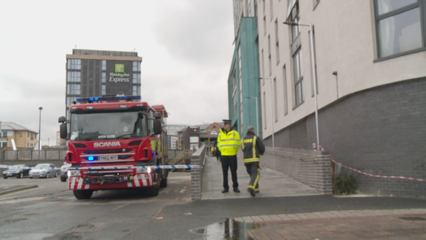 Residents' safety fears after arson attack on building | ITV News Calendar
