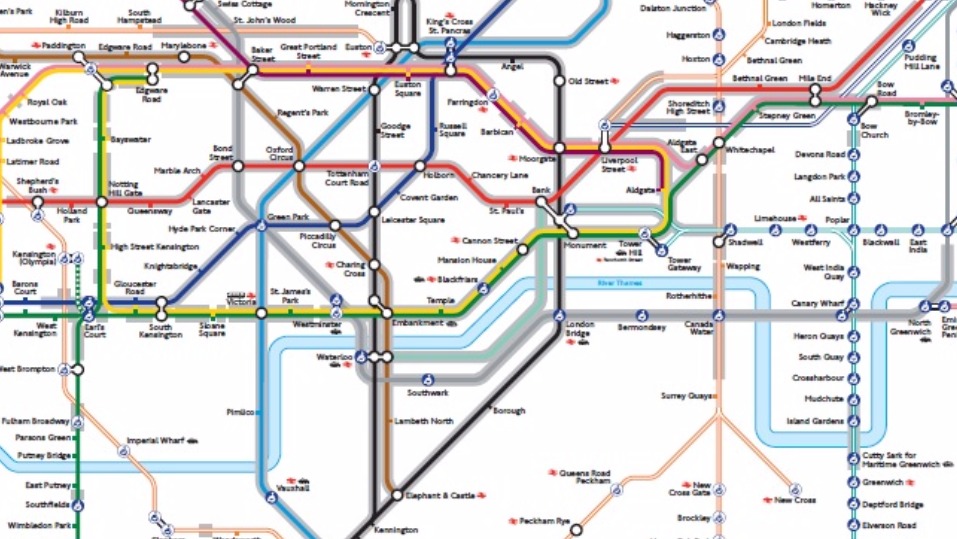 New Tube map for people who don't like tunnels | ITV News London