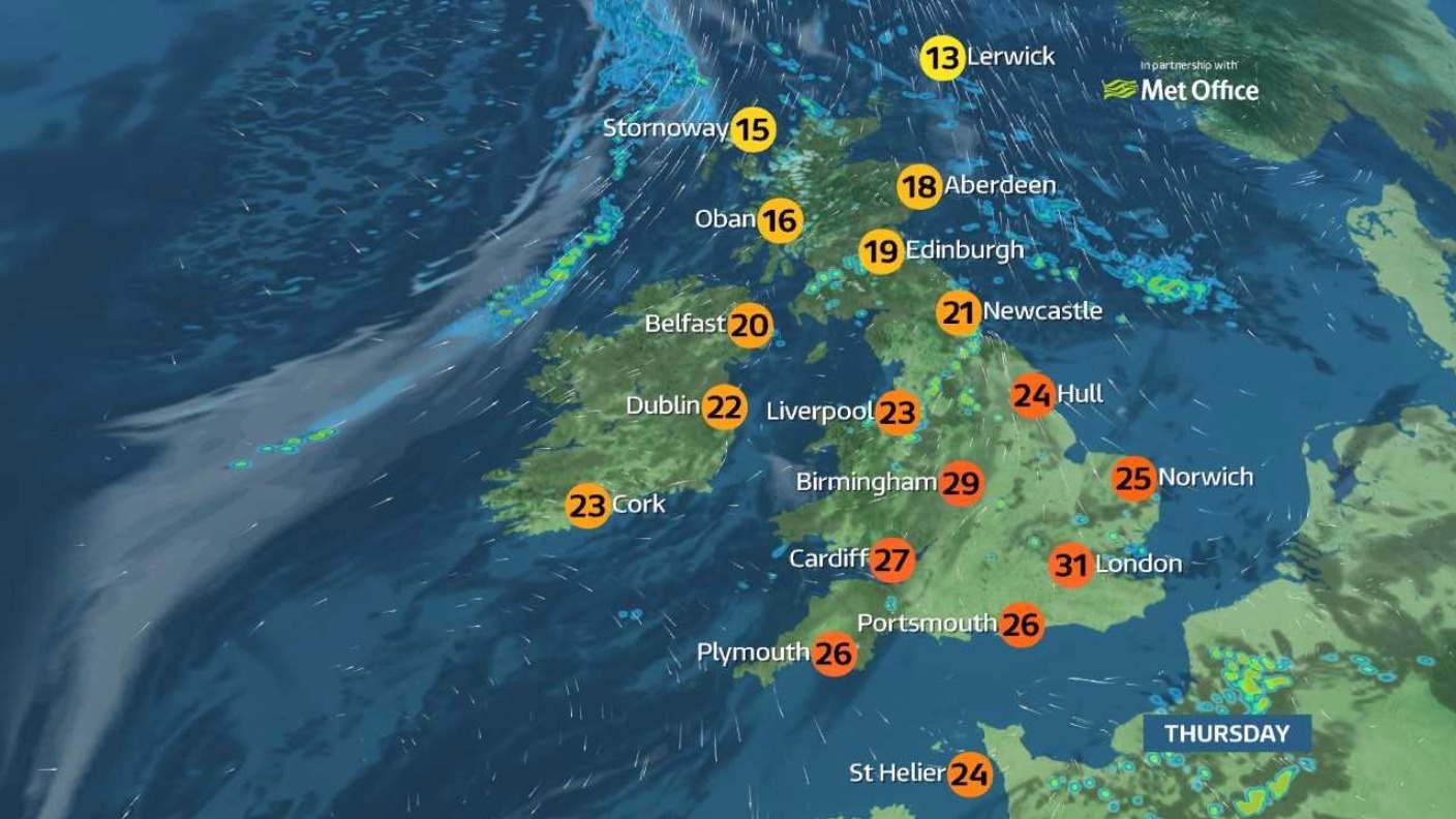 Weather: Thunderstorms and flooding on the way for some | ITV News