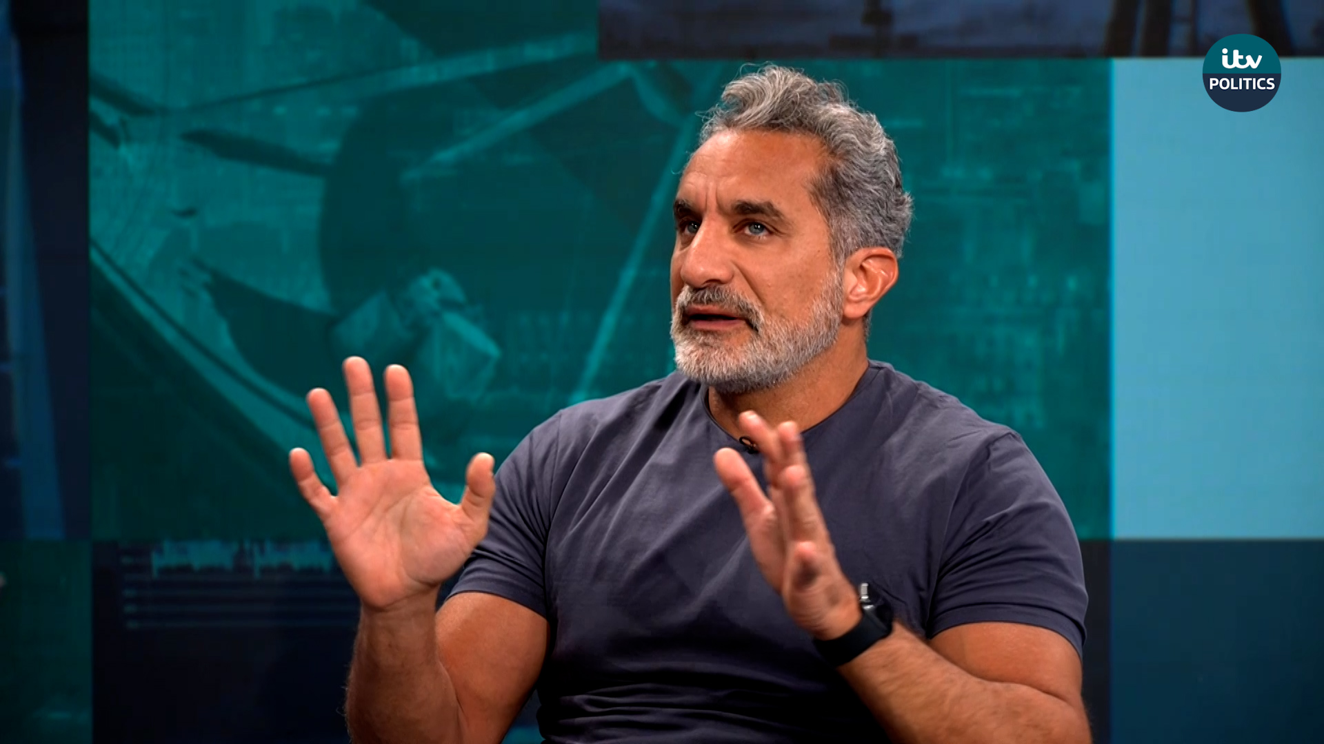 Bassem Youssef: The West has lost its balls over Israel and Gaza | ITV News