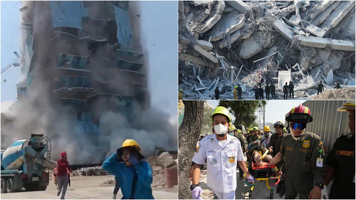 Southeast Asia earthquake: Two dead and 43 missing in Bangkok high-rise ...