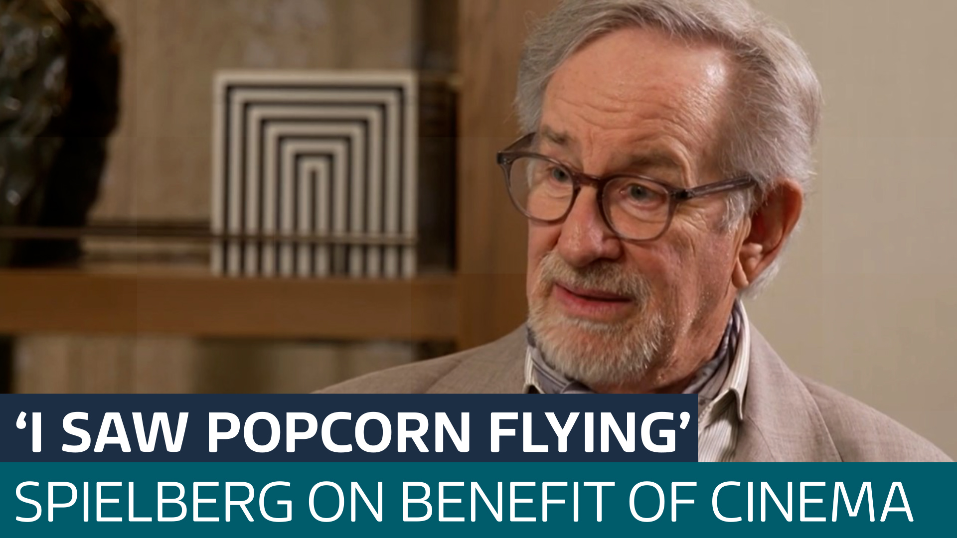 'I'm a movie-maker': Spielberg on why films are still better seen in ...