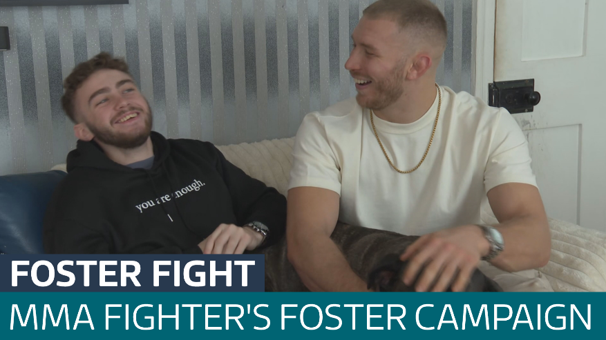 MMA fighter backs new foster campaign with his family - Latest From ITV ...