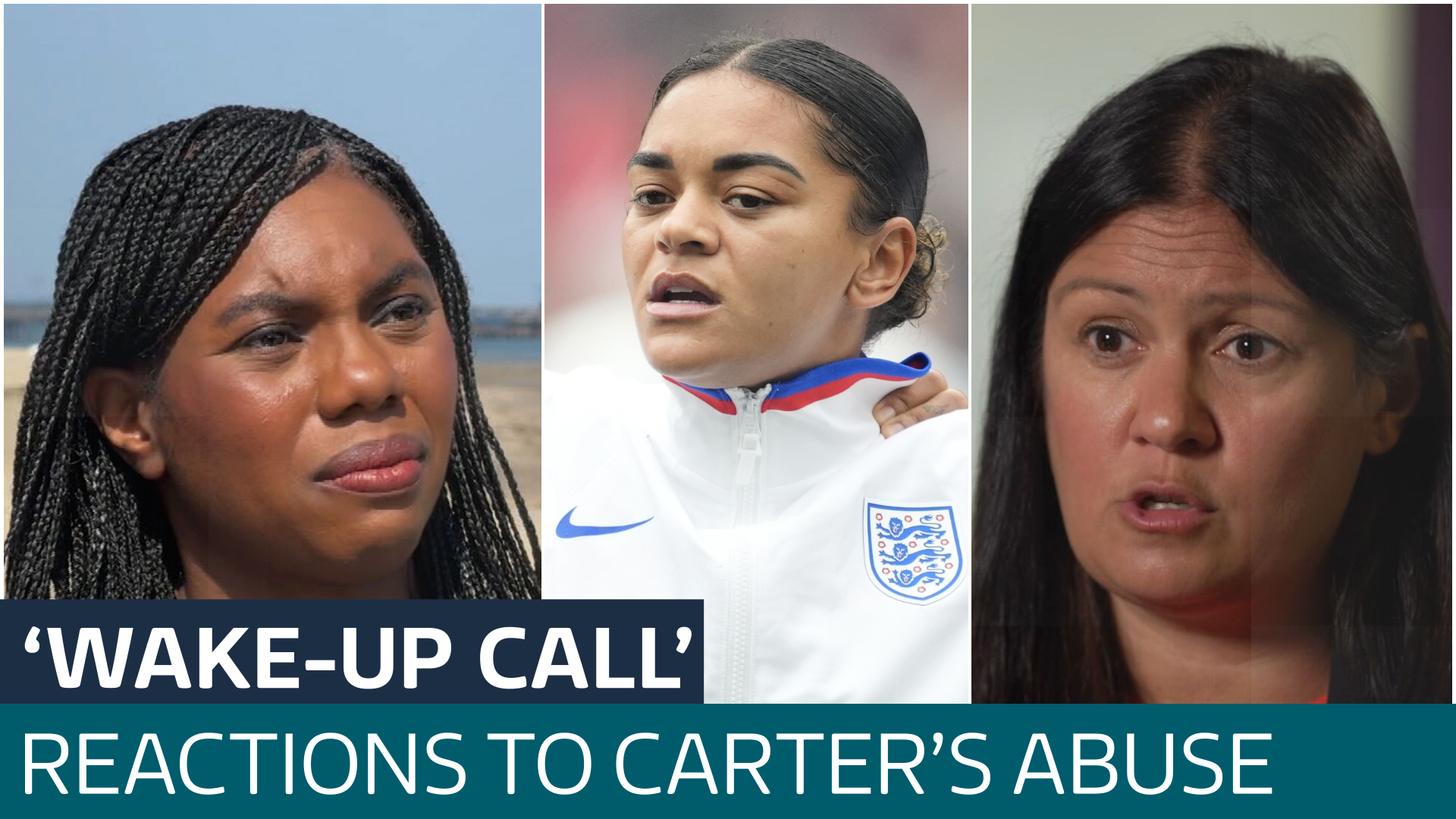 'Wake-up call': UK Culture Secretary on Jess Carter's racist abuse ...