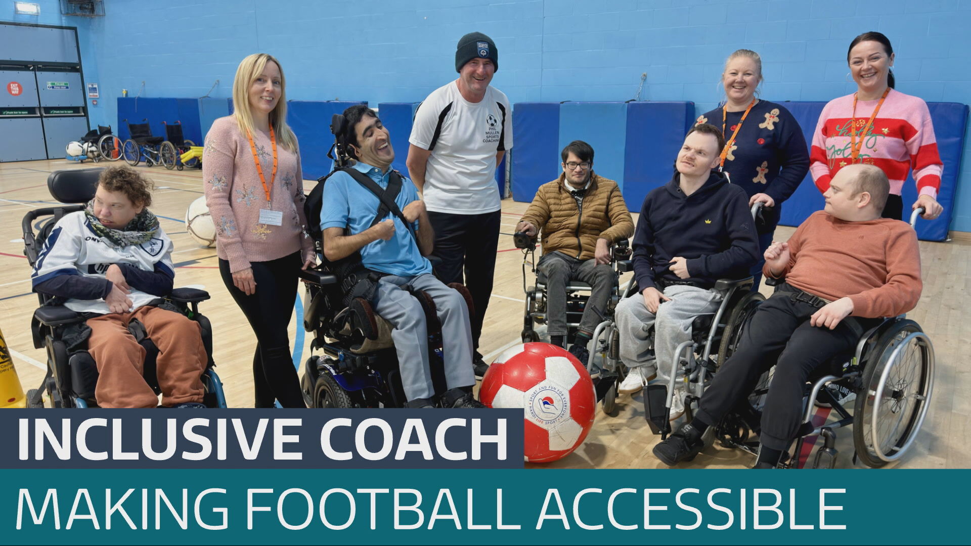 New team to help people with disabilities play football - Latest From ...